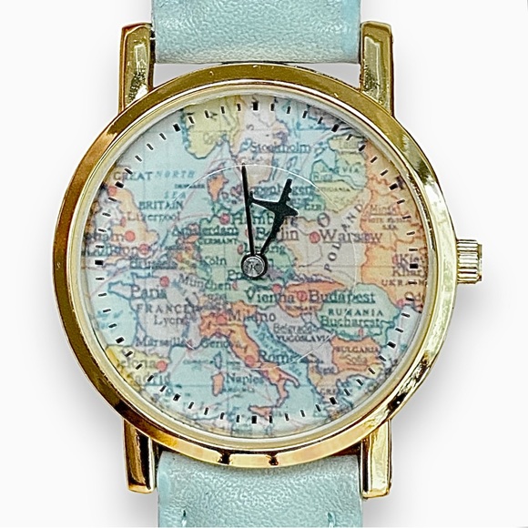 Charming Charlie | Accessories | Charming Charlie World Map Face ...